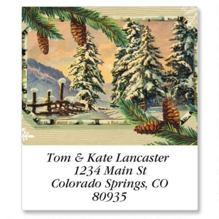 Winter Classic Select Return Address Labels | Colorful Images