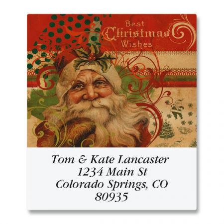 Victorian Tree Select Return Address Labels | Colorful Images