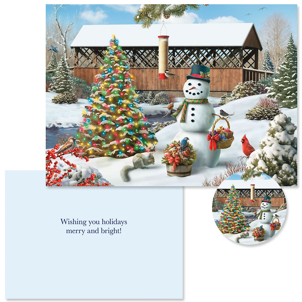 Countryside Christmas Cards | Colorful Images