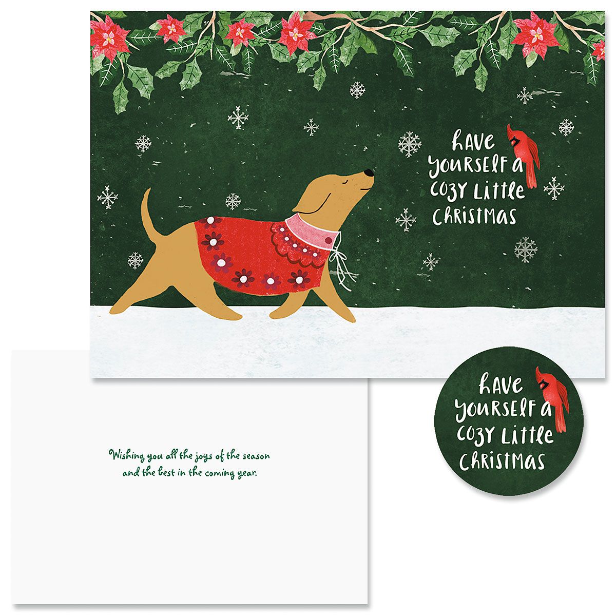 Cozy Christmas Cards | Colorful Images
