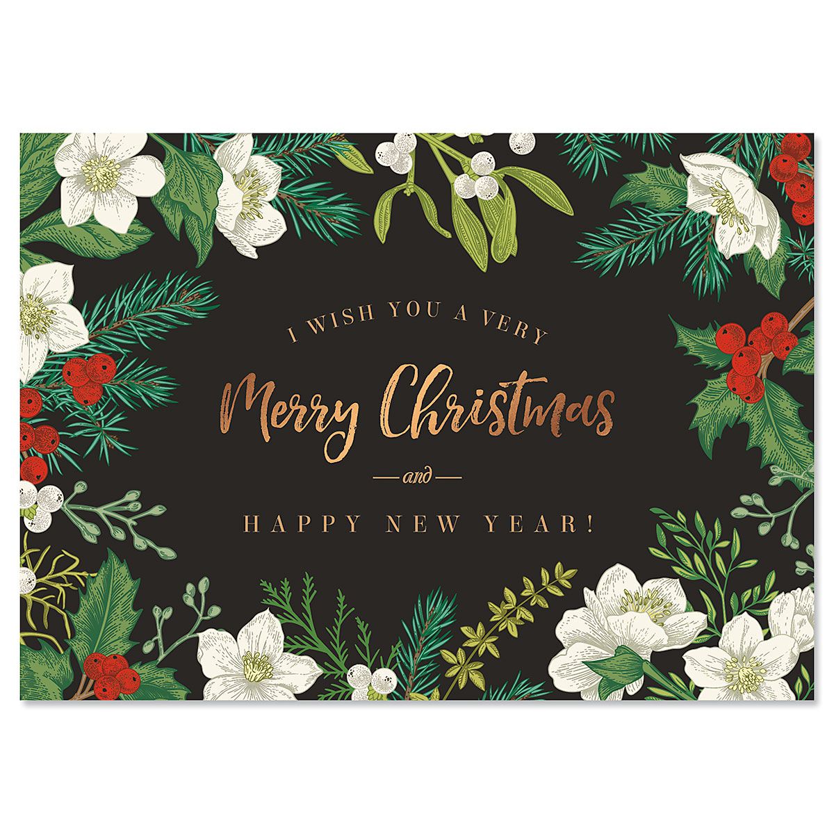 Nature's Arrangement Christmas Cards | Colorful Images