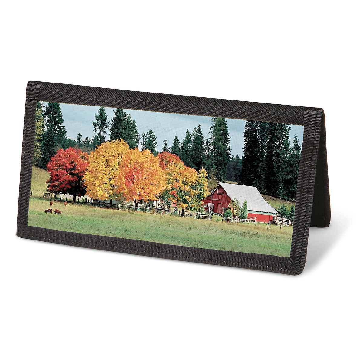 Rustic America Personal Checkbook Covers | Colorful Images