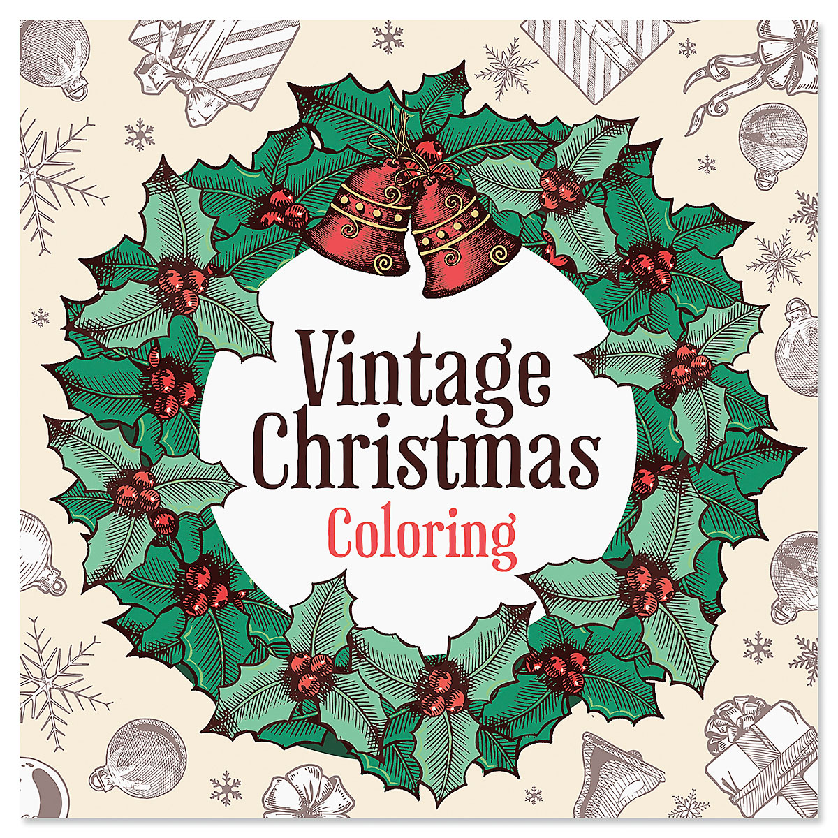Vintage Christmas Coloring Book 5808400 | Colorful Images