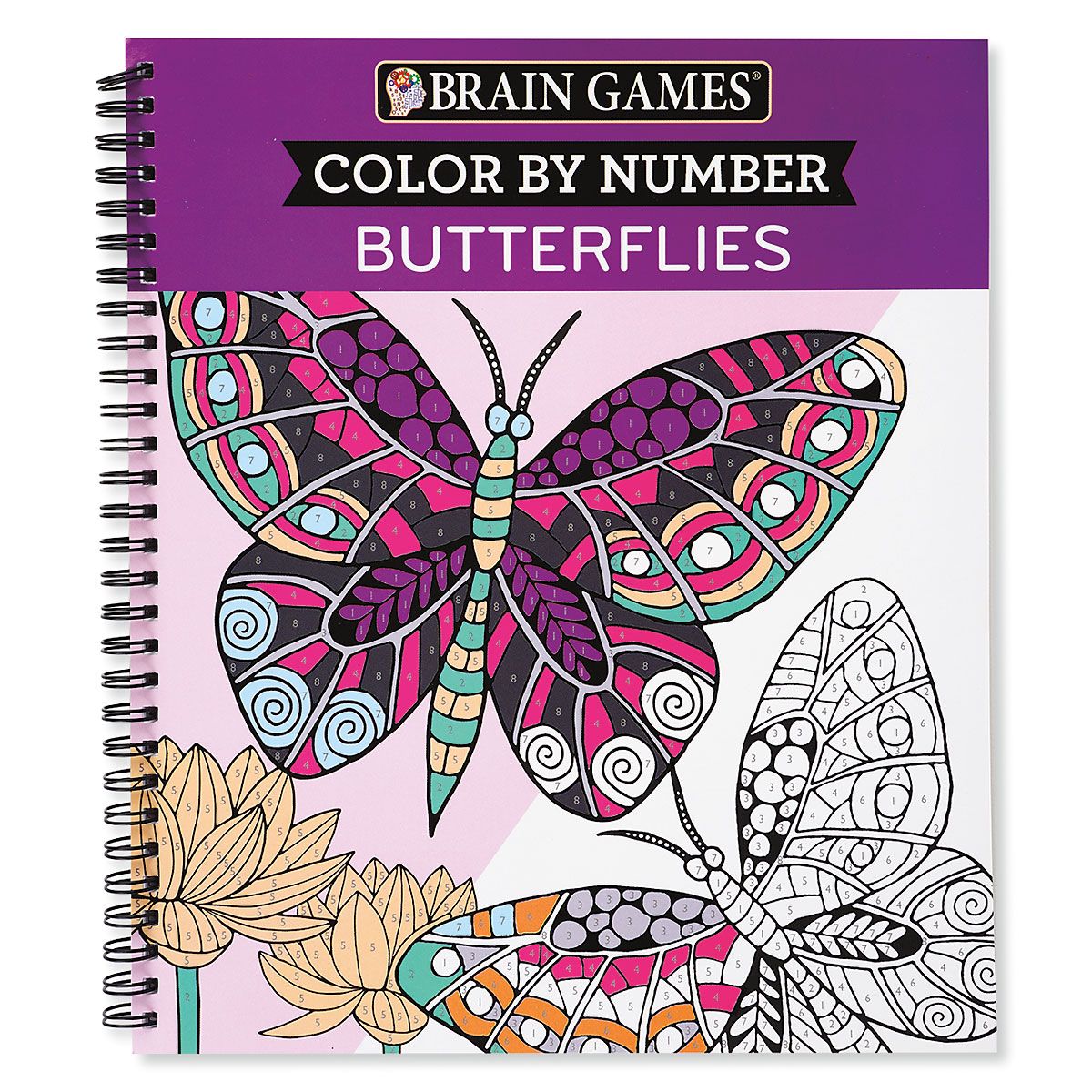 Color By Number Butterflies | Colorful Images