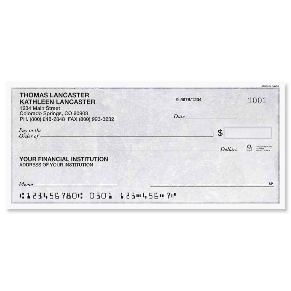 Mercury Magic Personal Checks | Colorful Images