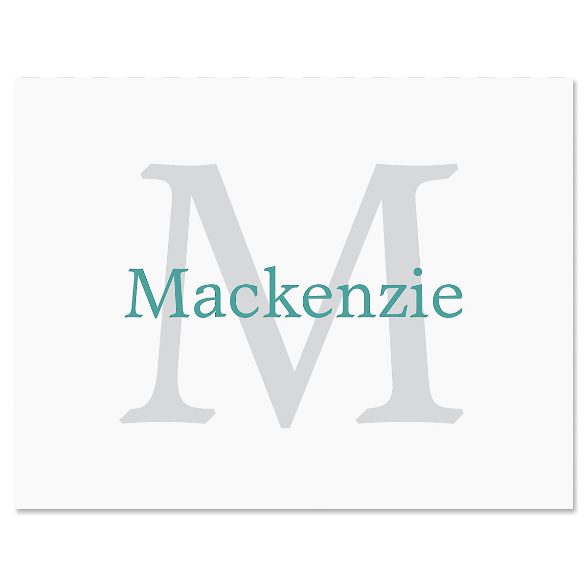 Extravagant Teal Note Cards | Colorful Images