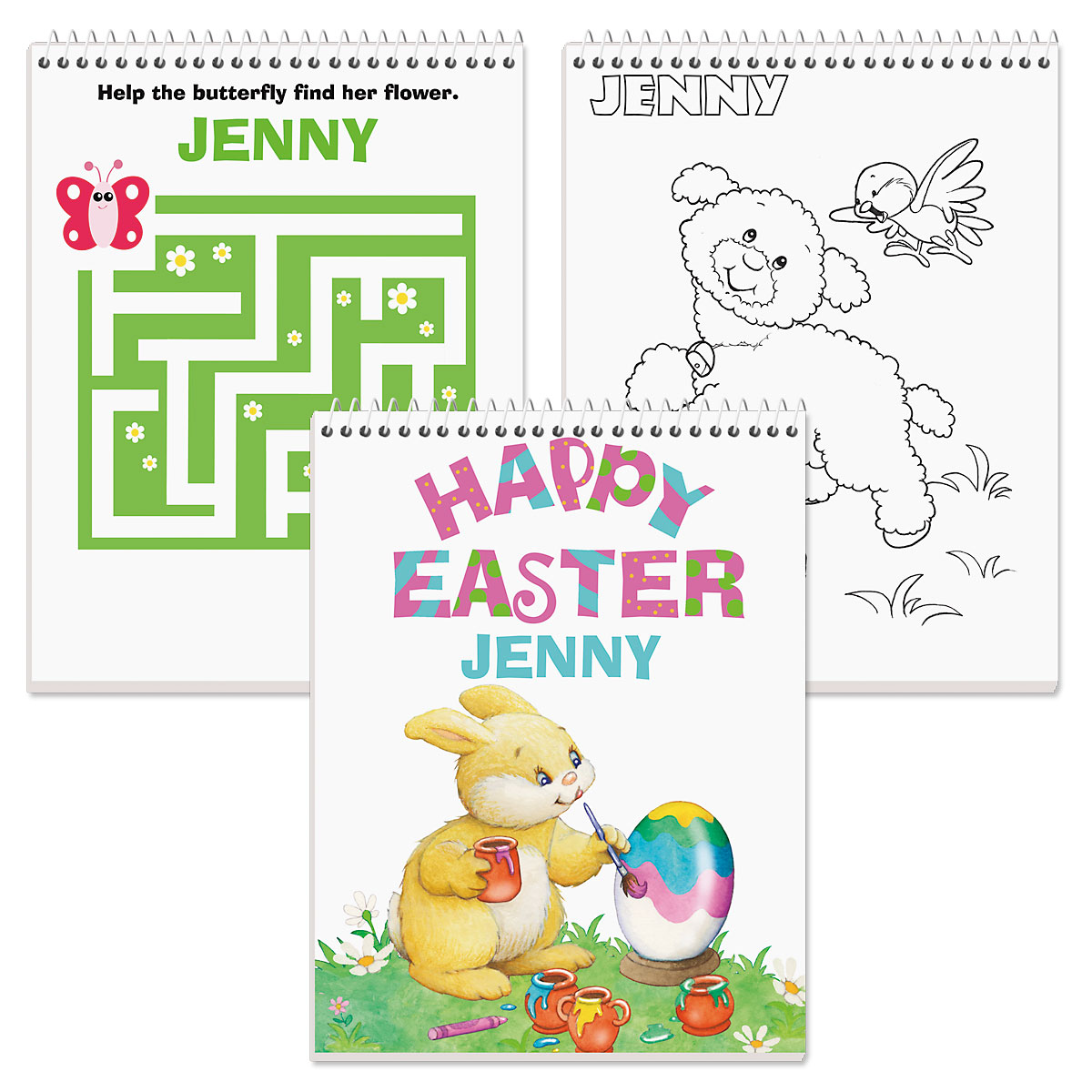 Custom Easter Coloring & Activity Book | Colorful Images