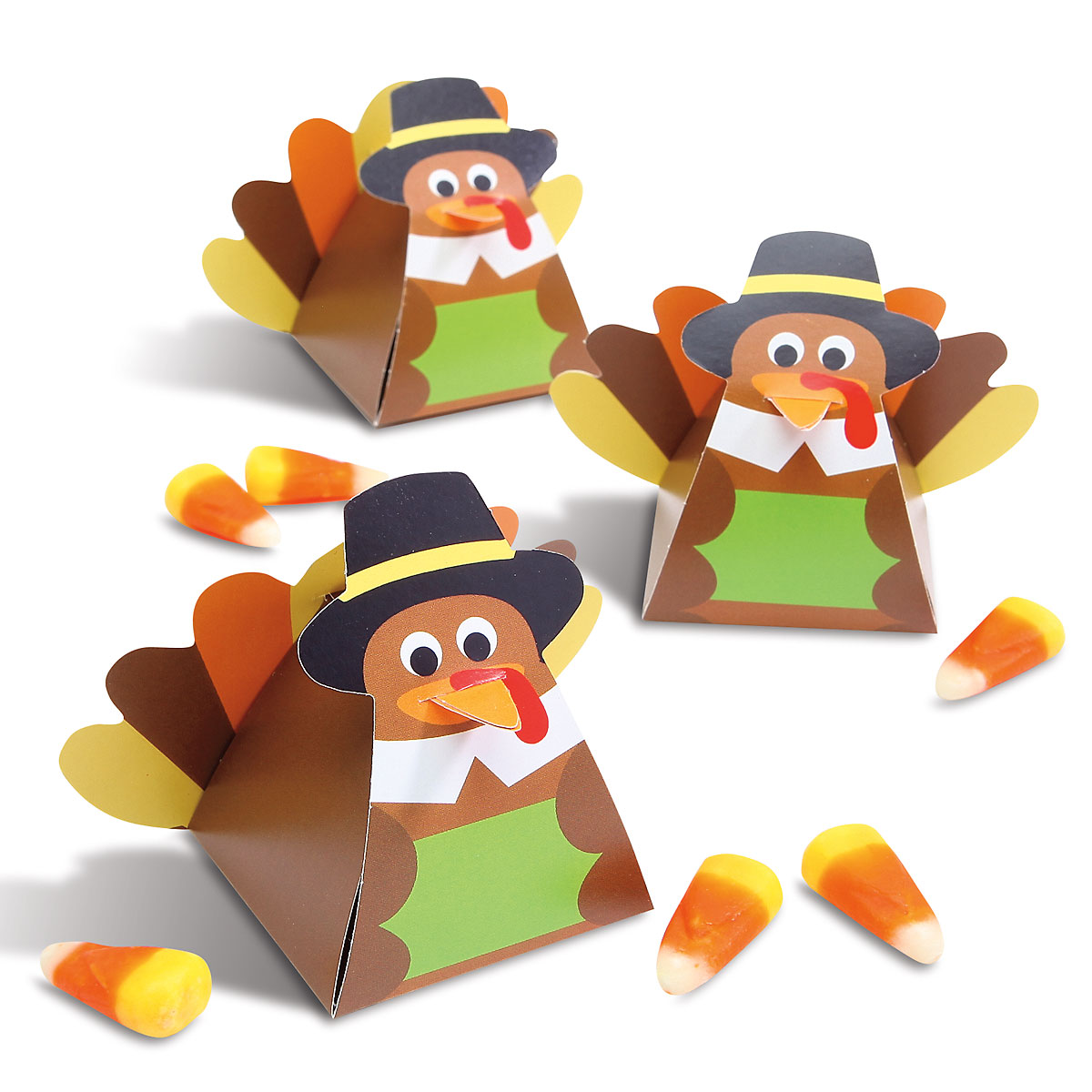 Turkey Favor Boxes - Buy 1 Get 1 Free | Colorful Images