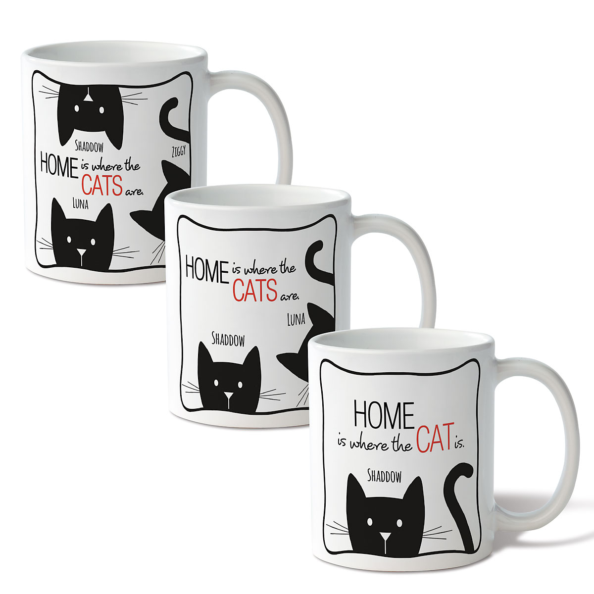 Custom Cat Mug | Colorful Images