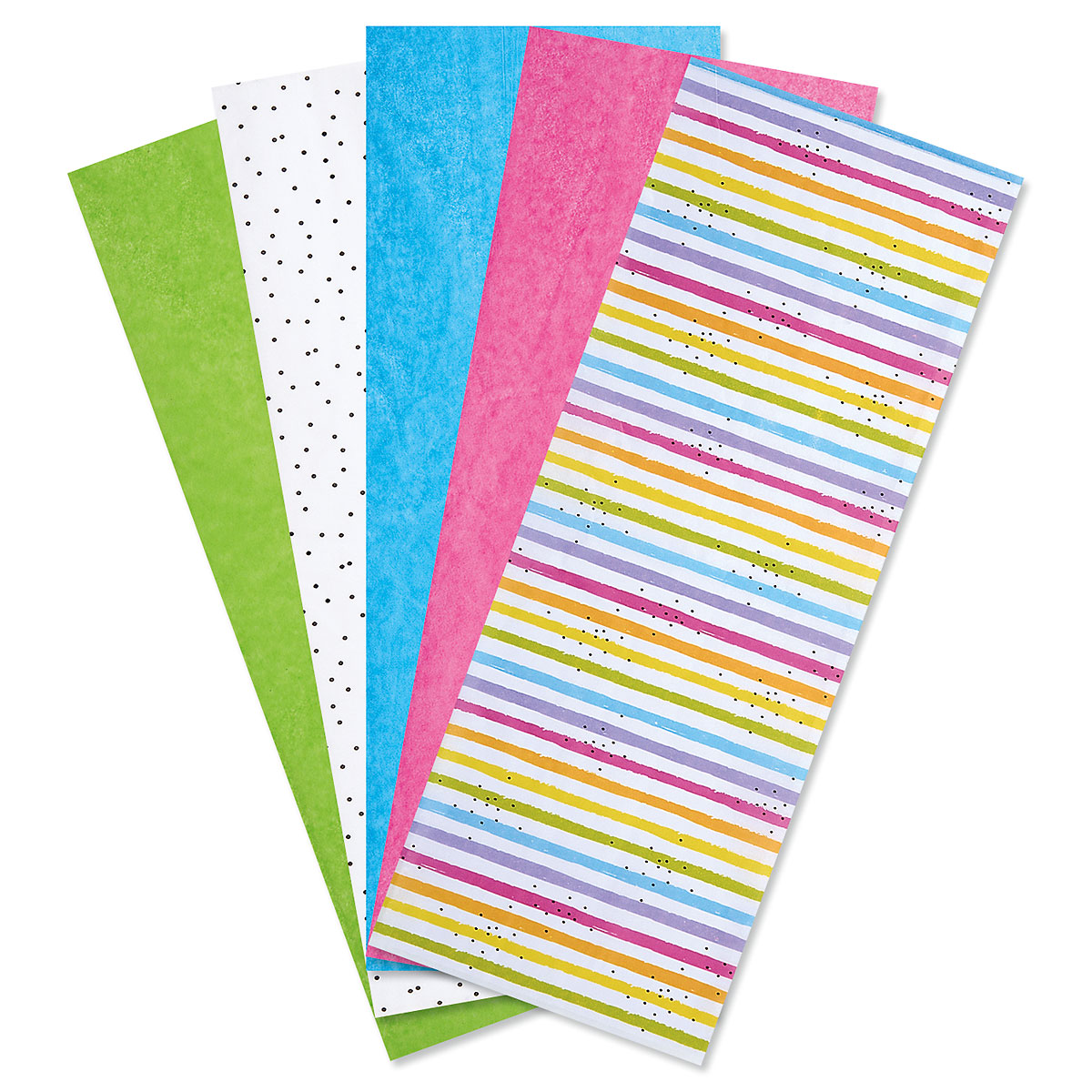 Stripes Tissue Paper Value Pack | Colorful Images