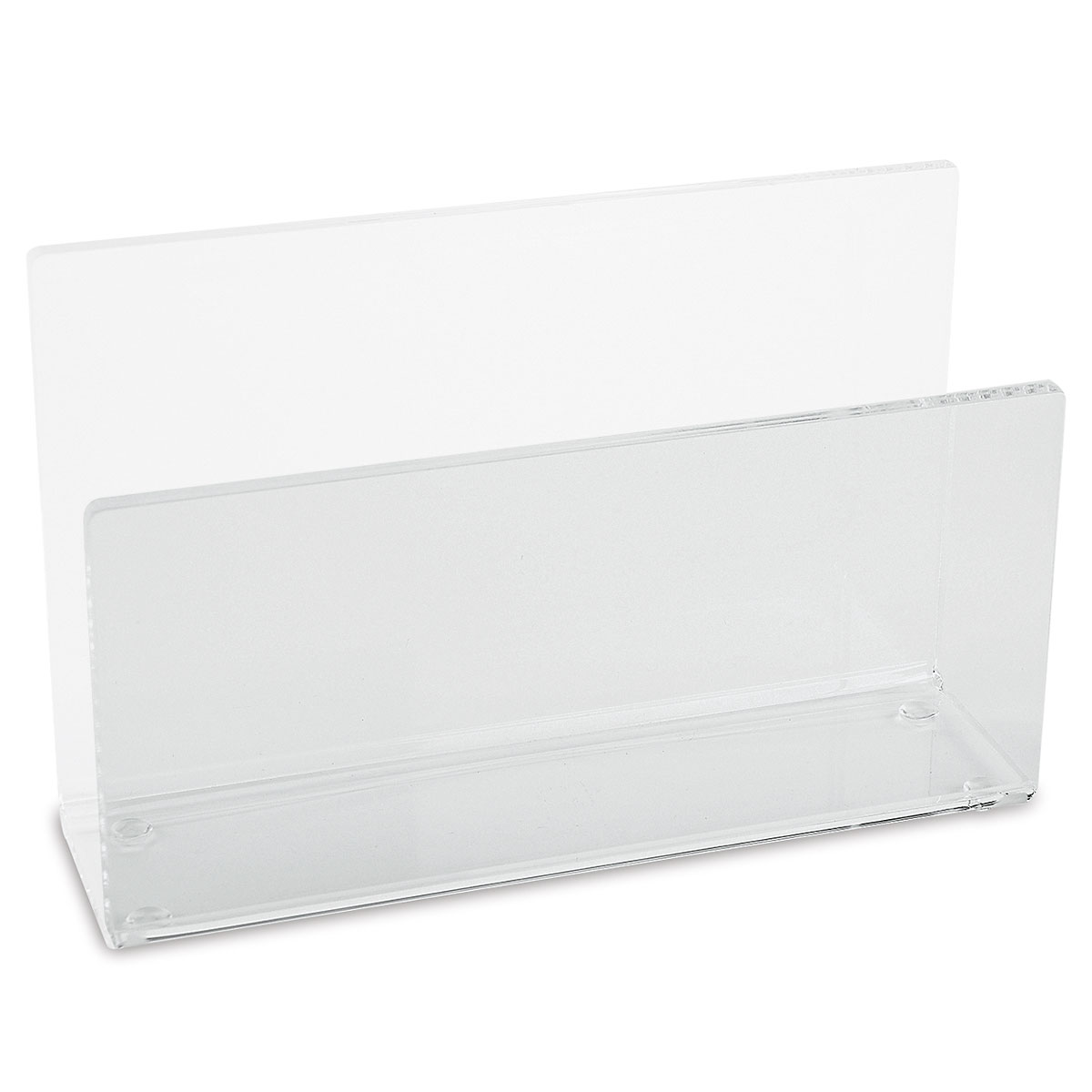Acrylic Upright Note Pad Holder | Colorful Images