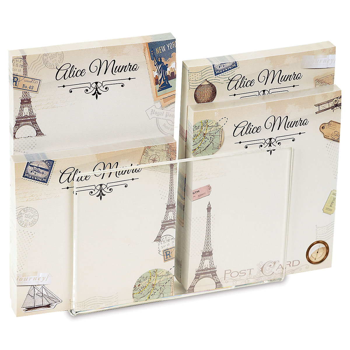 Travel Custom Notepad Set | Colorful Images