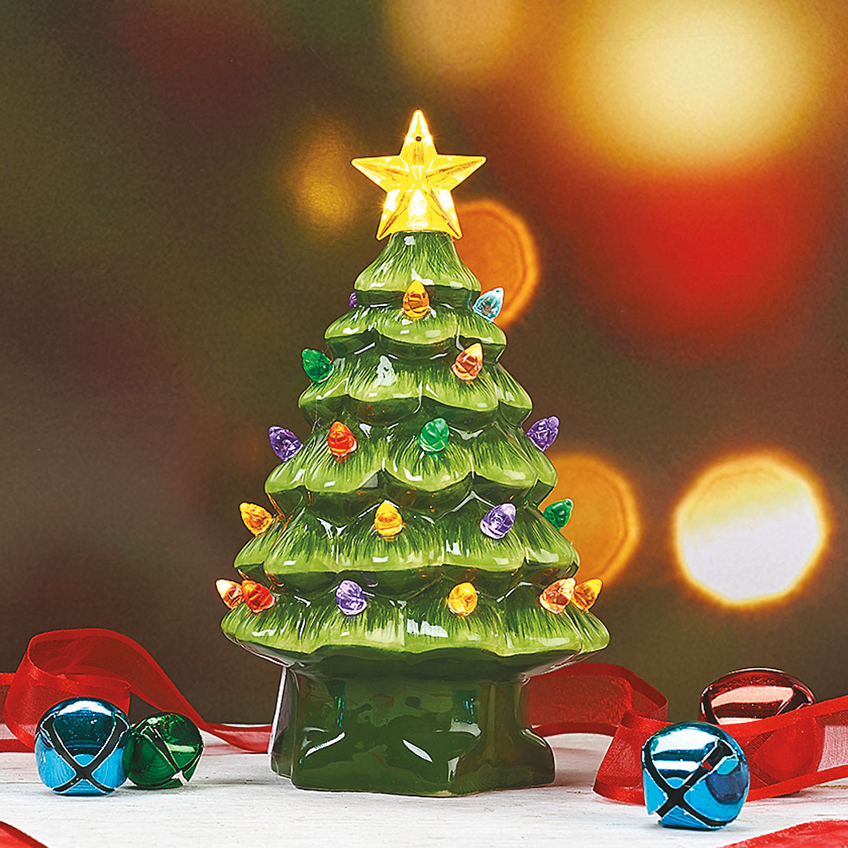 LED Ceramic Christmas Tree | Colorful Images