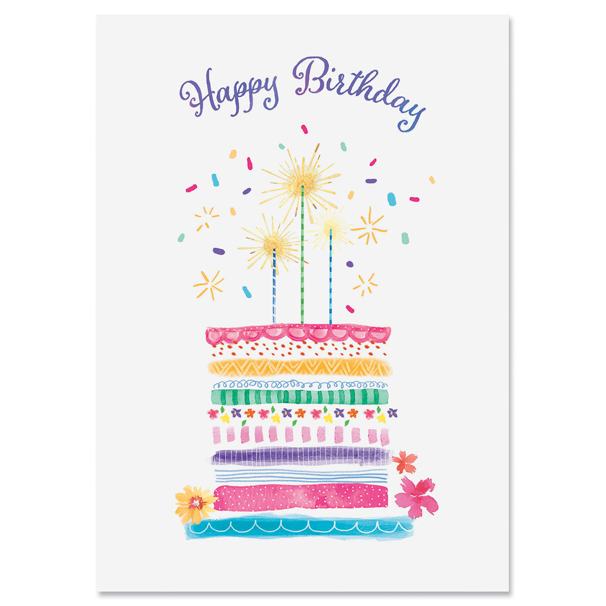 Birthday Cake Cards | Colorful Images