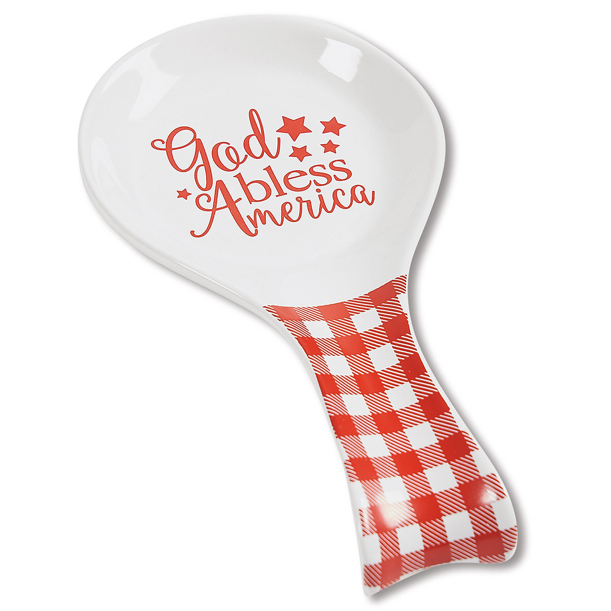 God Bless Americas Spoon Rest 622184 | Colorful Images