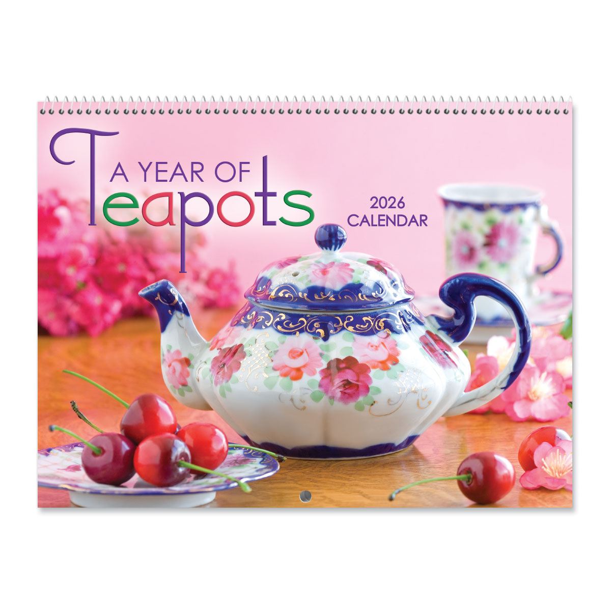 A Year of Teapots 2026 Wall Calendar | Colorful Images