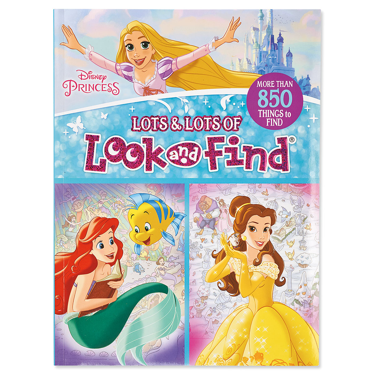Disney Princess Look & Find Book | Colorful Images