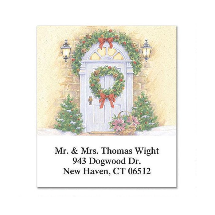 Holiday Welcome Select Return Address Labels | Colorful Images