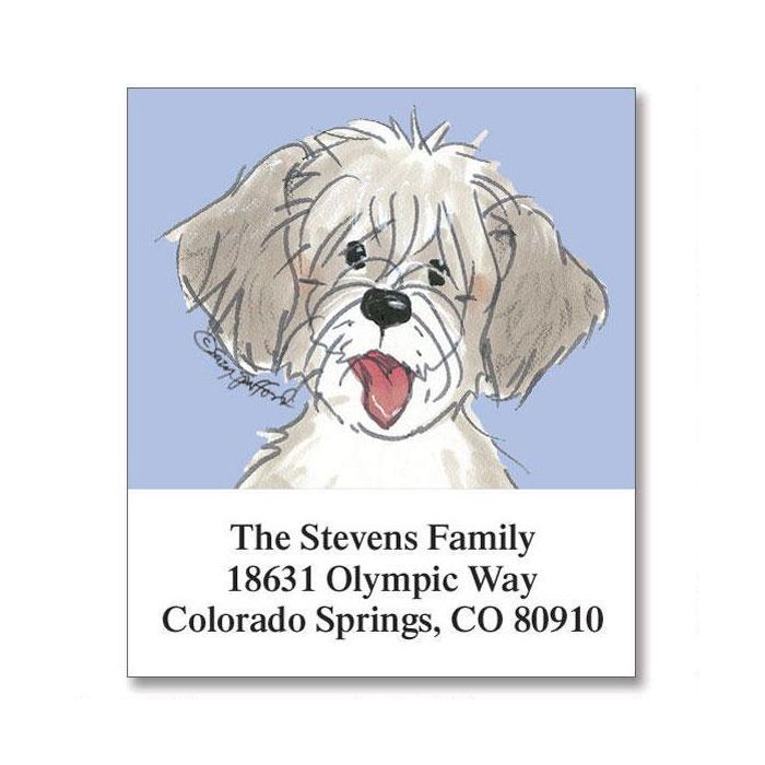 Wags Select Return Address Labels | Colorful Images