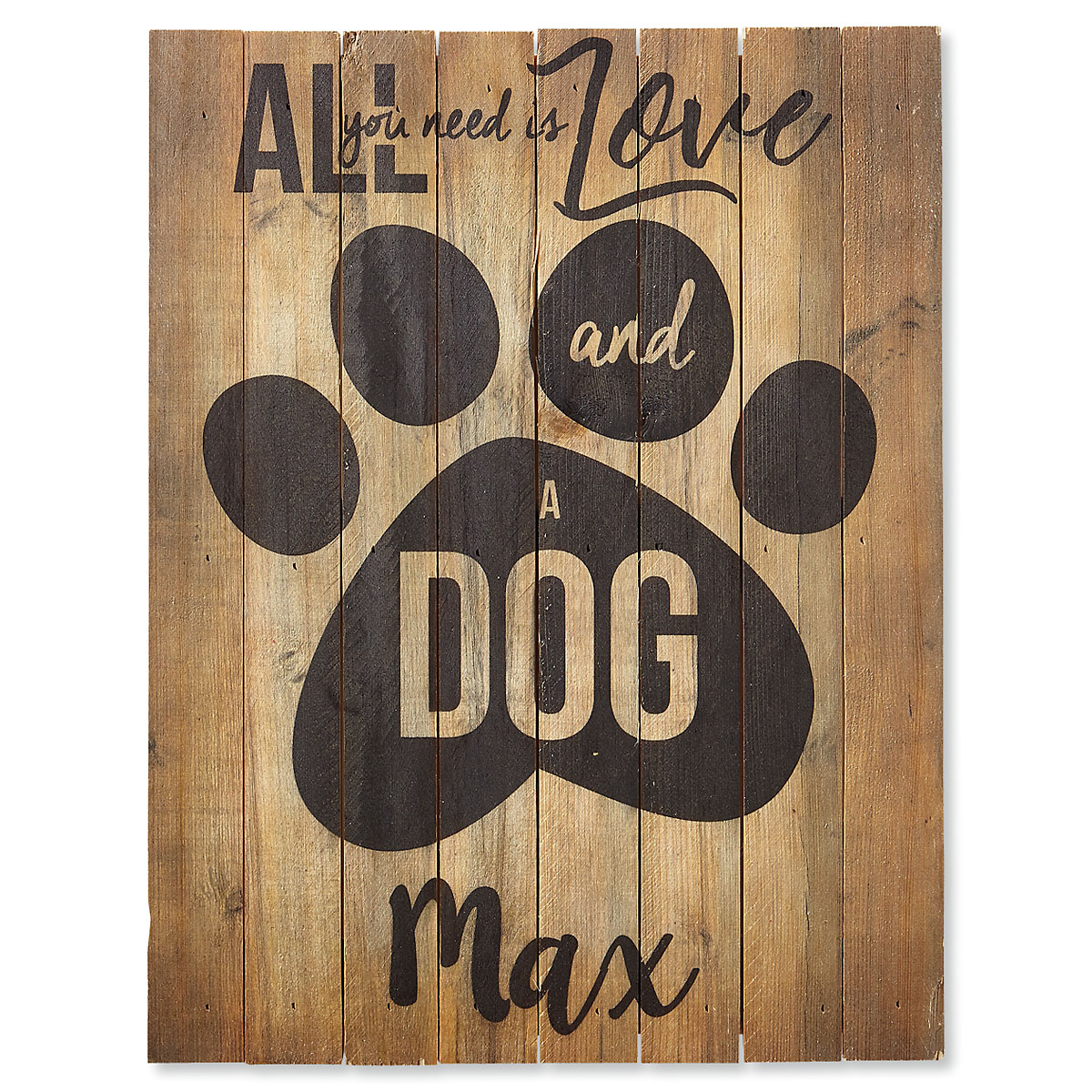 Personalized Dog Plaque | Colorful Images