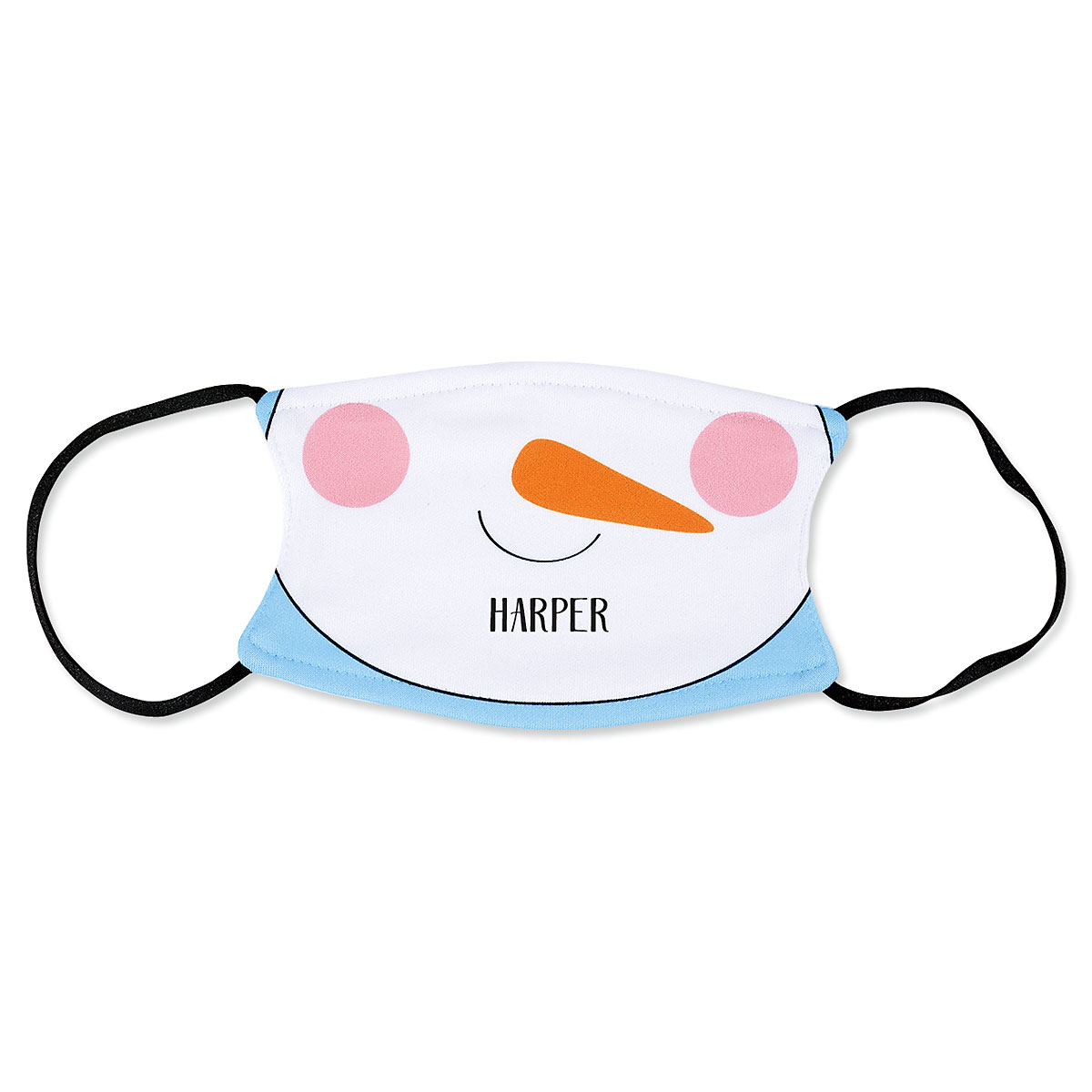 Custom Kids Snowman Face Mask | Colorful Images