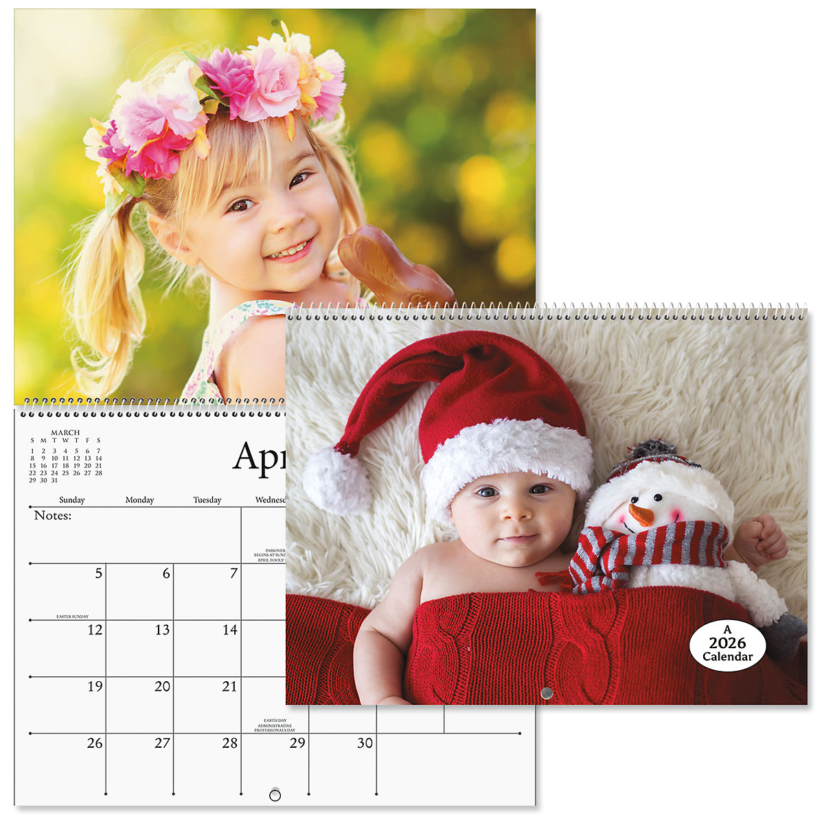 Classic Custom 2026 Photo Calendar | Colorful Images
