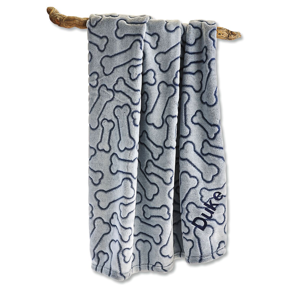 Custom Dog Bone Throw | Colorful Images