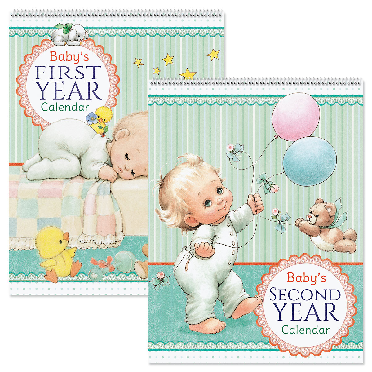 Morehead 1st and 2nd Year Baby Calendars | Colorful Images