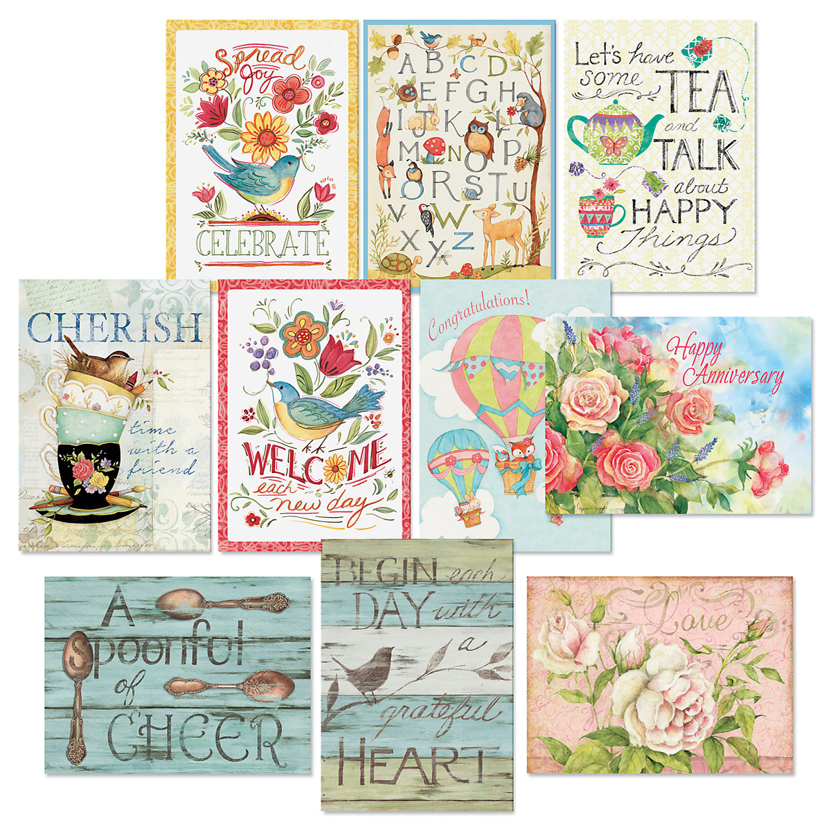 Sentiments All Occasion Greeting Cards | Colorful Images