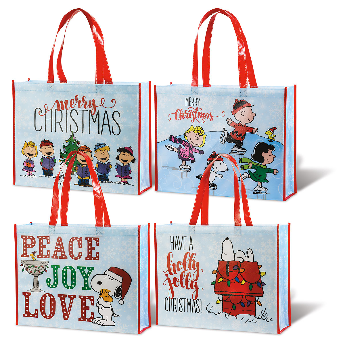PEANUTS® Shopping Totes Christmas | Colorful Images
