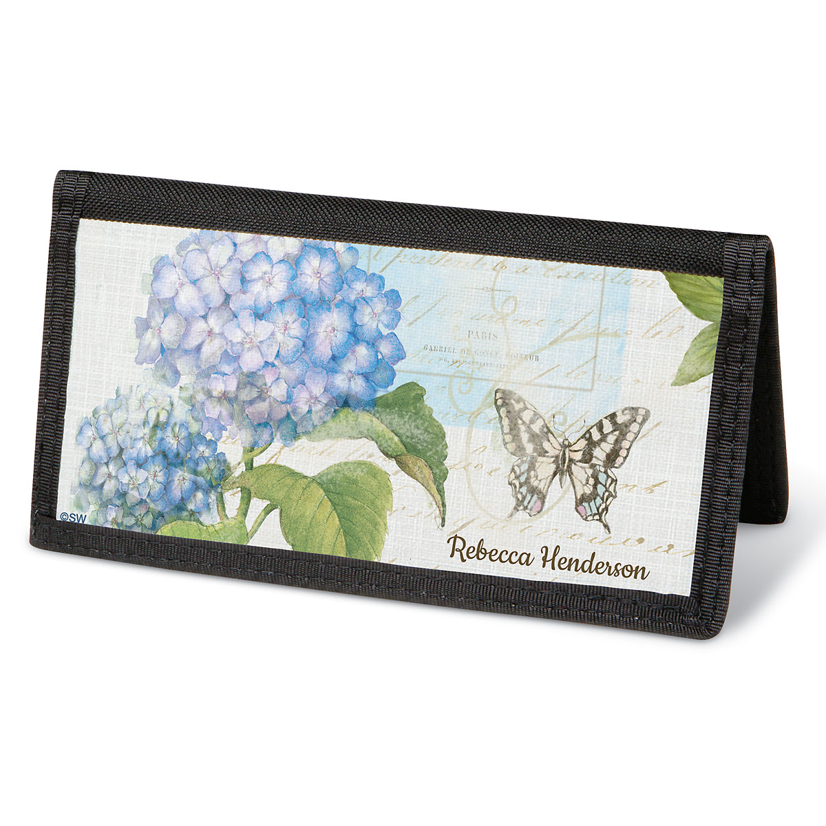 Hydrangea Personal Checkbook Cover | Colorful Images