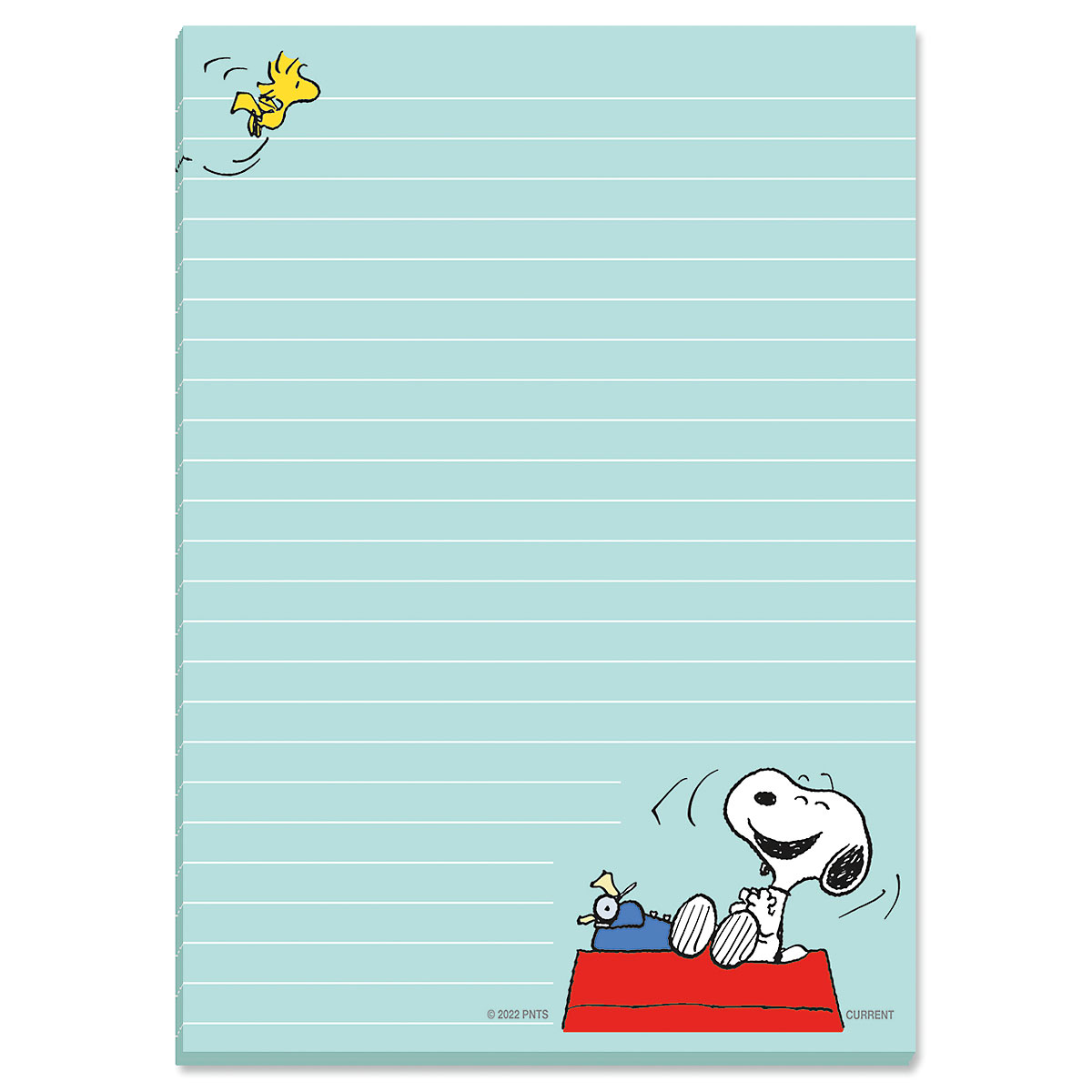 Snoopy™ Typewriter Note Pad | Colorful Images