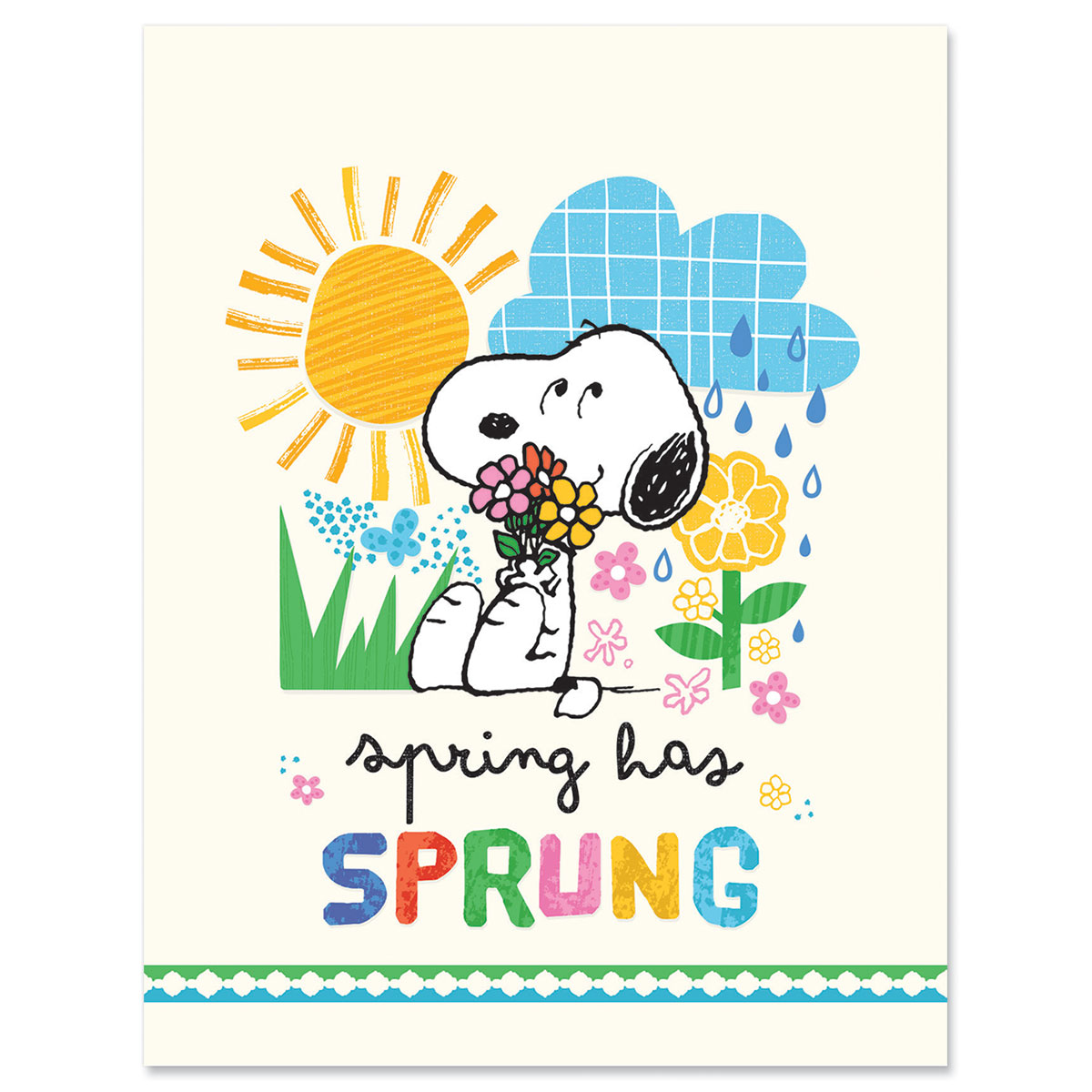 PEANUTS® Spring Note Cards | Colorful Images