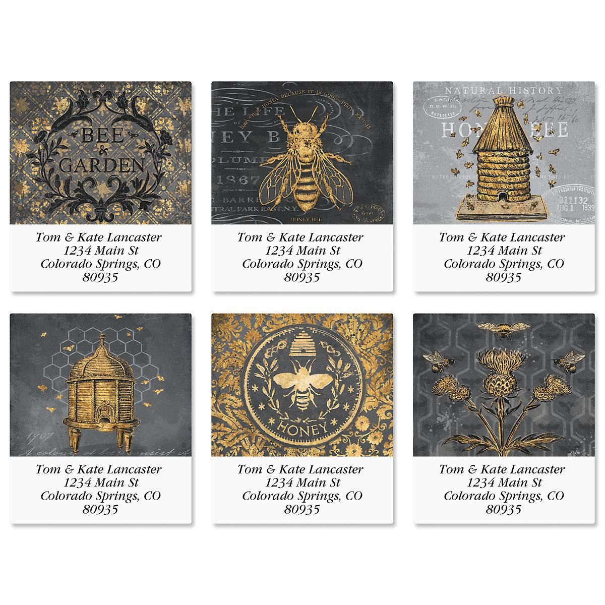 Honey Bee Select Return Address Labels | Colorful Images