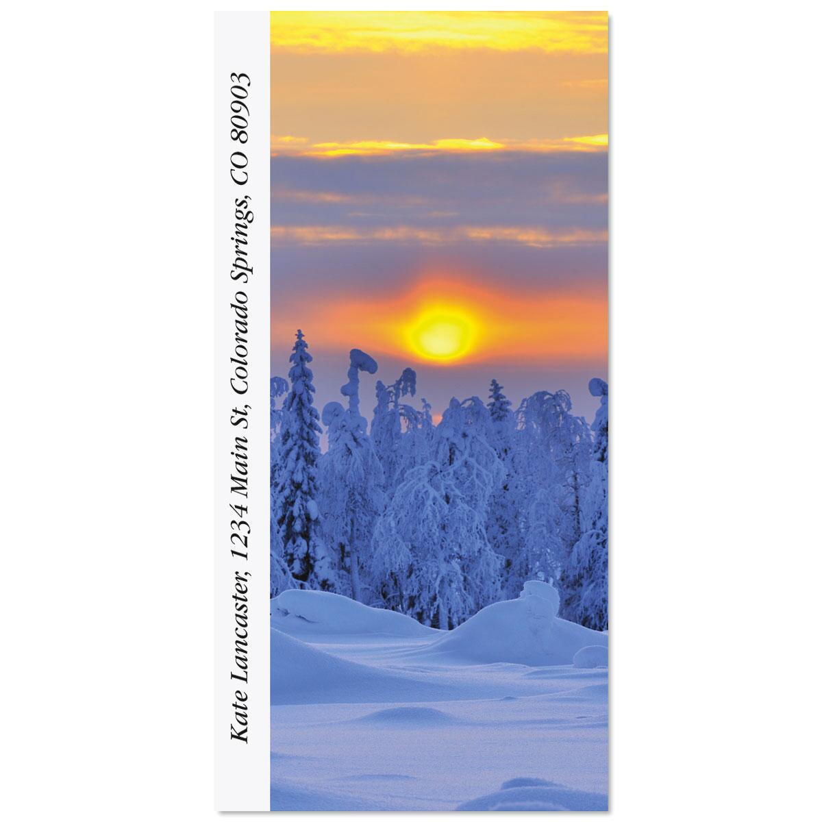 Alluring Sunscapes Oversized Return Address Labels (10 Designs ...