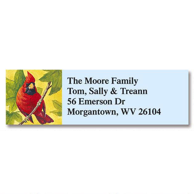 Birds of America Classic Return Address Labels | Colorful Images