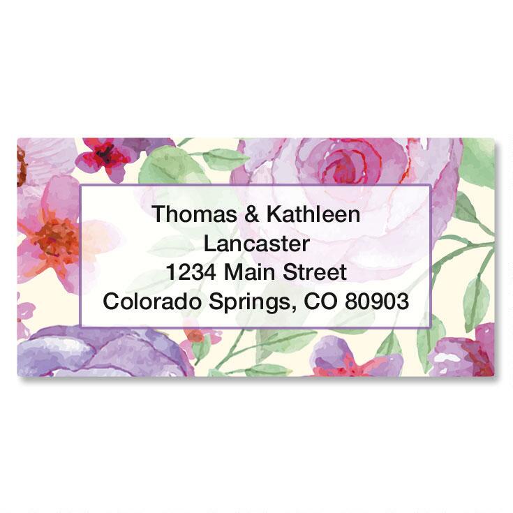 Bliss Border Address Labels | Colorful Images