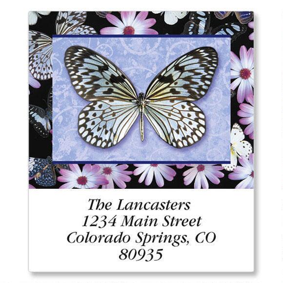 Butterflies All Year Round Select Return Address Labels | Colorful Images