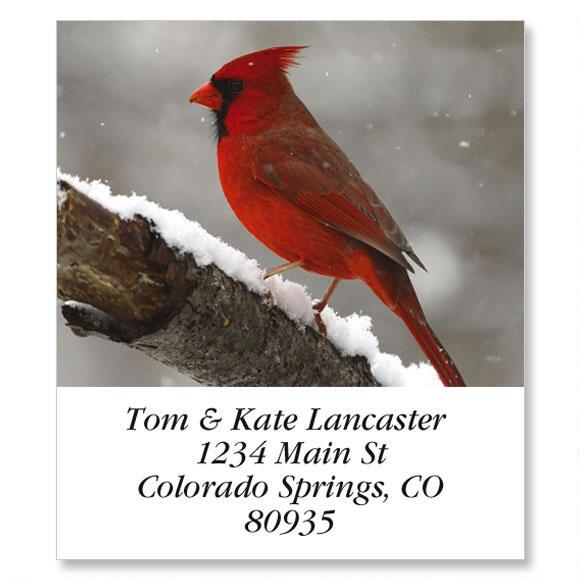 Cardinal Select Return Address Labels | Colorful Images