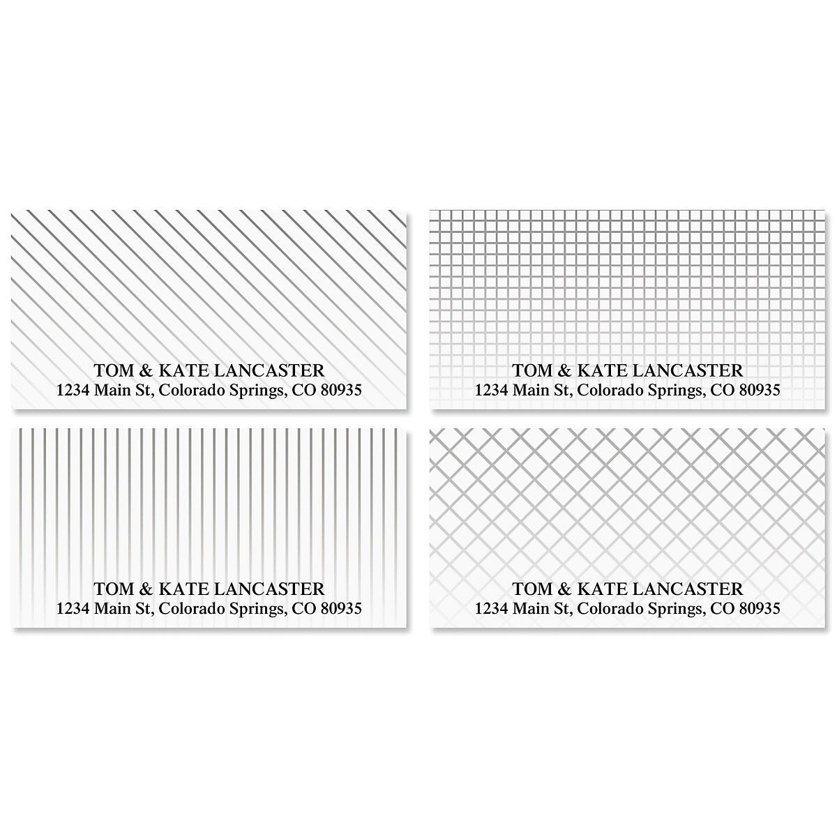 Clean and Simple Deluxe Address Labels | Colorful Images