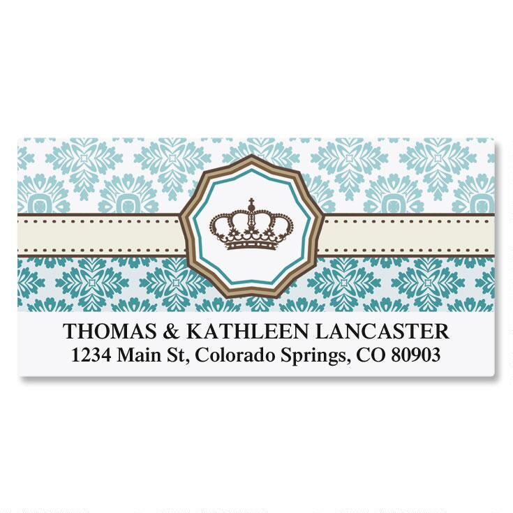 Crown Deluxe Address Labels | Colorful Images