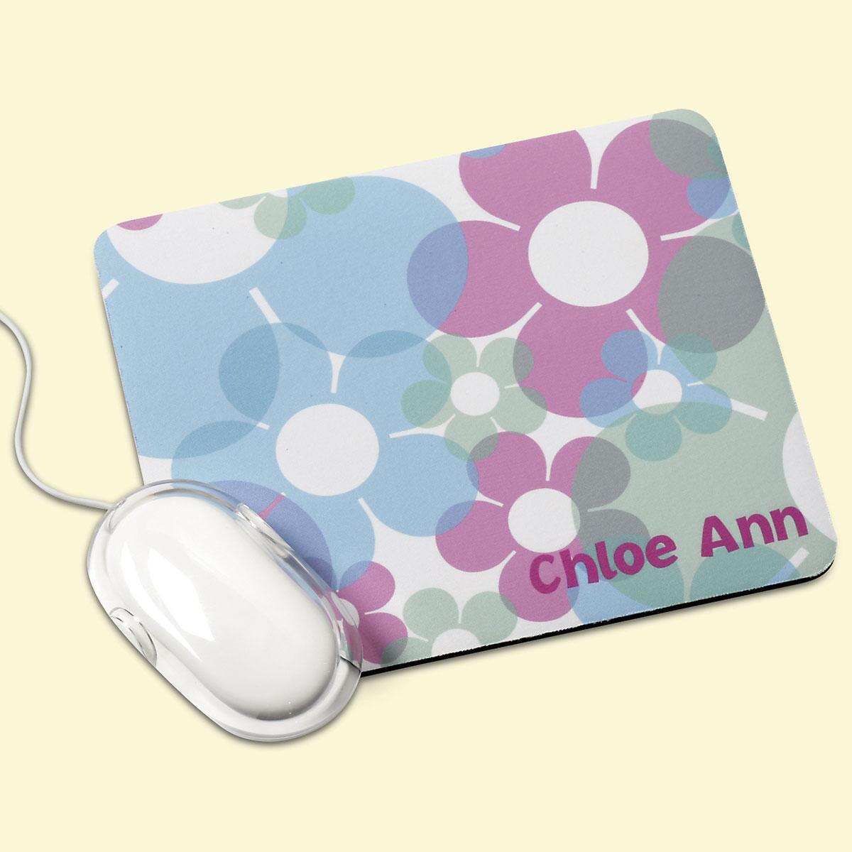 Floral Fusion Mouse Pad | Colorful Images