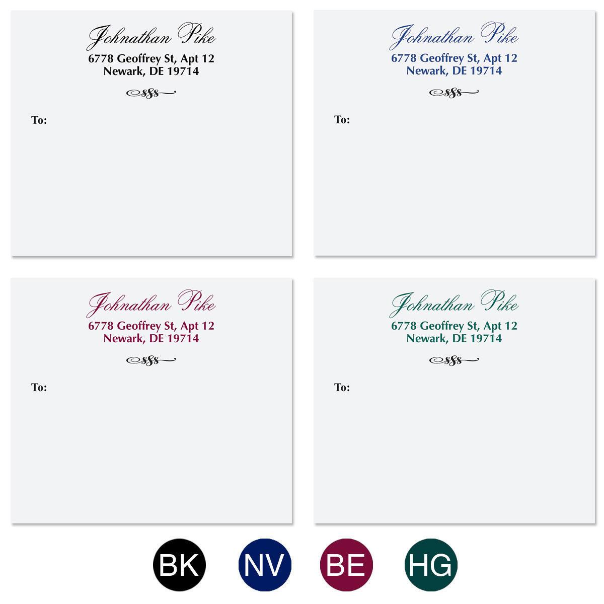 Formal Package Labels | Colorful Images
