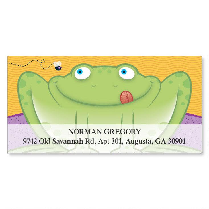 FROG Deluxe Return Address Labels | Colorful Images
