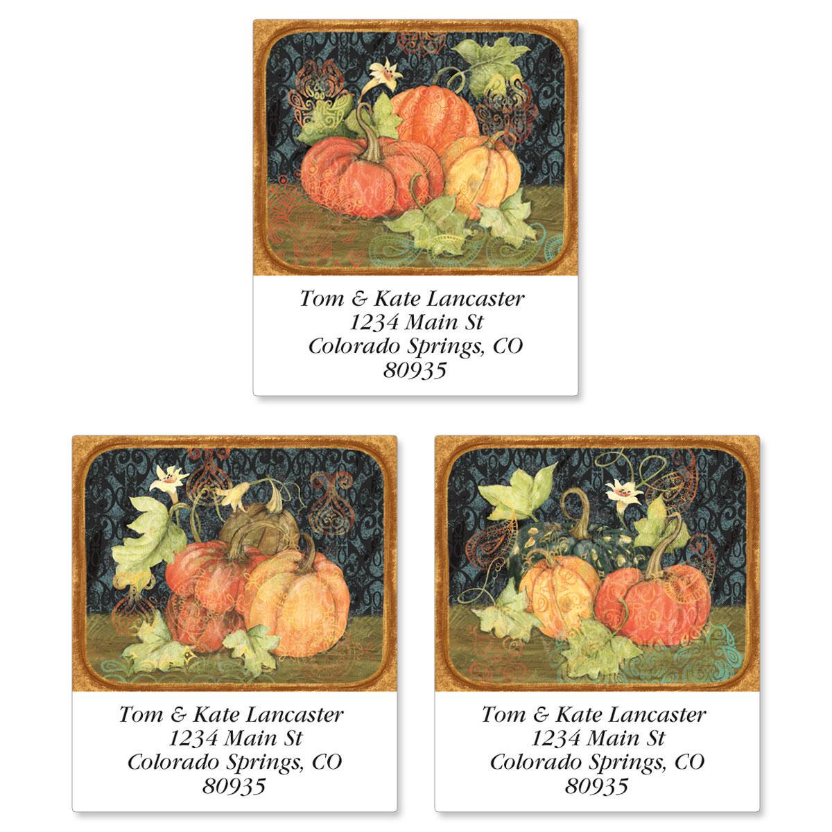 Fruitful Fall Select Return Address Labels Y2327 | Colorful Images