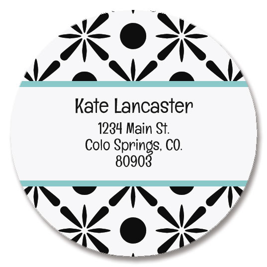 Stately Round Return Address Labels Stately Round Return Address Labels ...