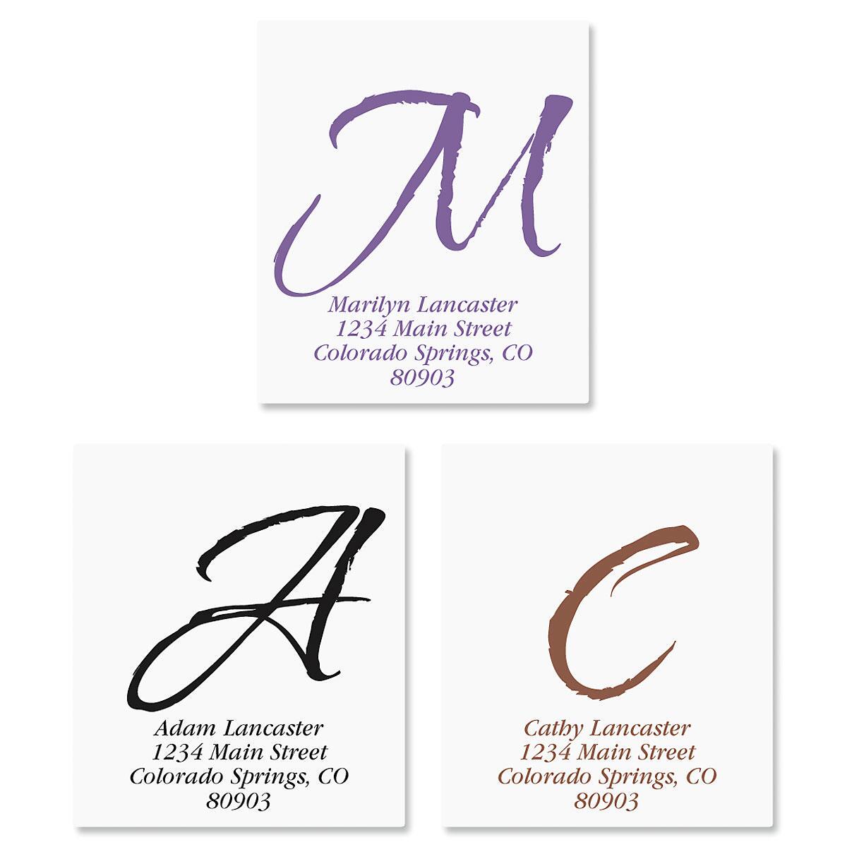 Inspirational Select Address Labels | Colorful Images
