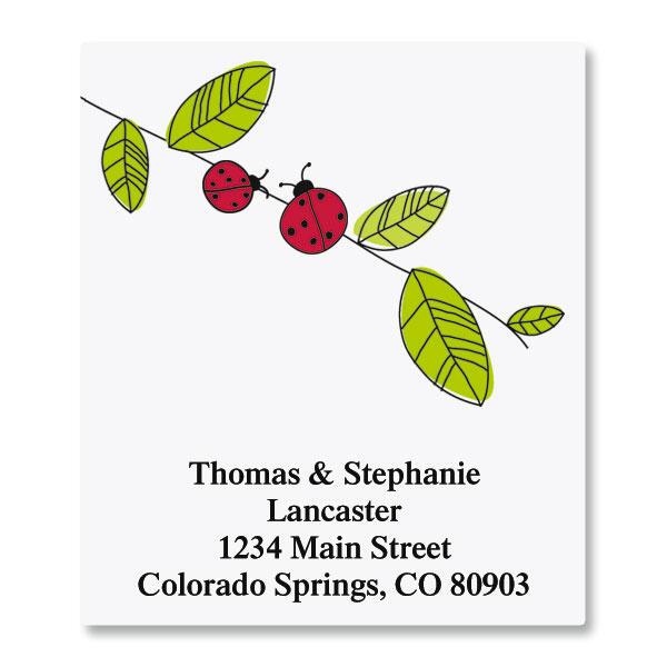 Ladybugs Select Address Labels | Colorful Images