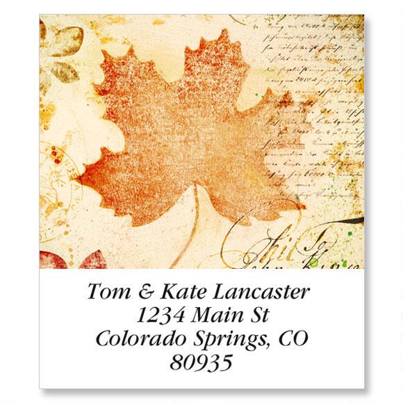 Leaf Post Select Return Address Labels | Colorful Images