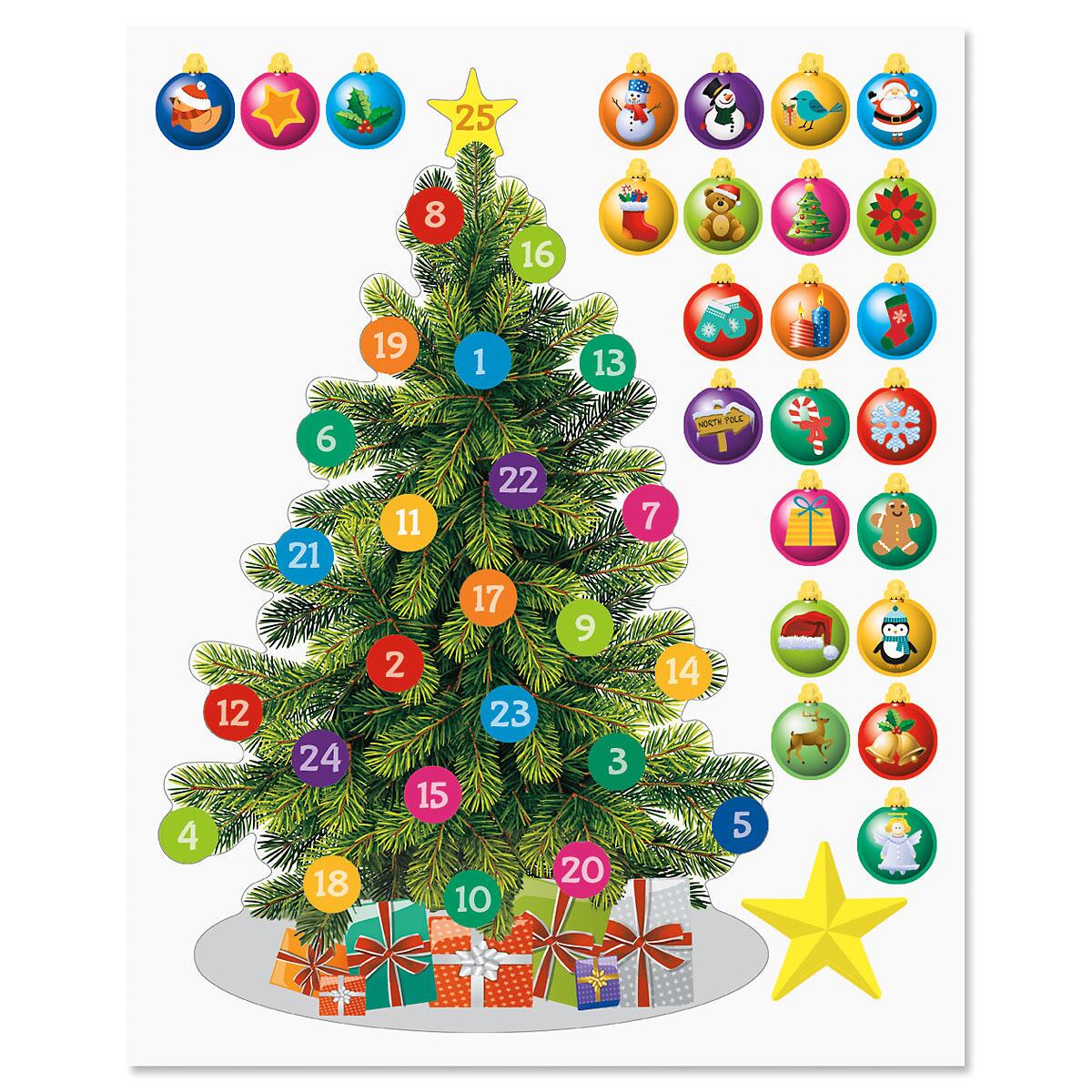 Magnetic Tree Countdown | Colorful Images